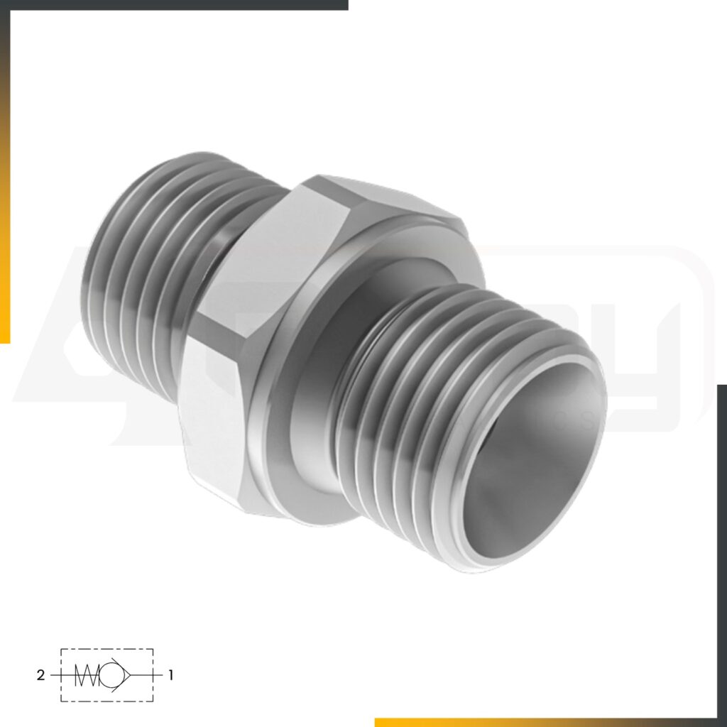 Check Valve – Male Ports – Array Hydraulics